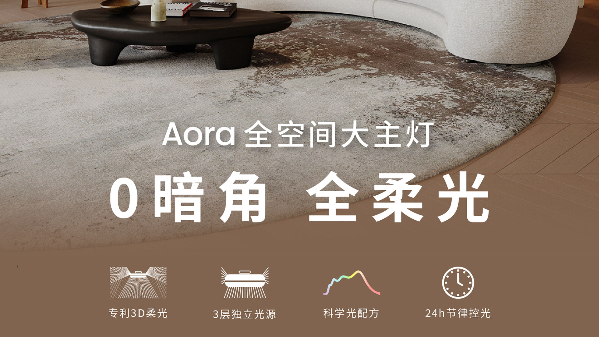 AORA智能吸顶灯全方位的舒适的照明 | BenQ 中国